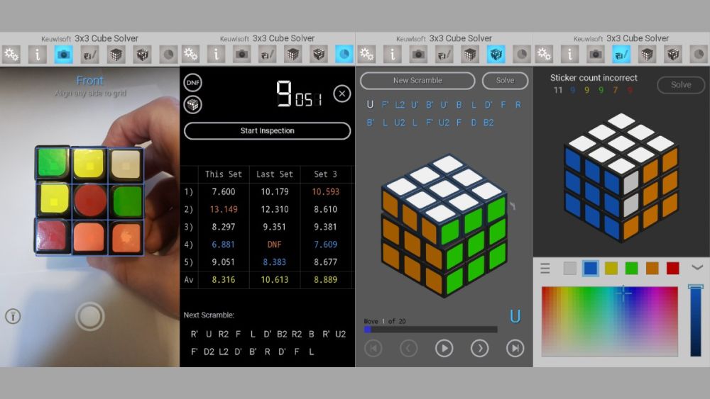 TOP 9 app giải Rubik nhanh chóng hiệu quả